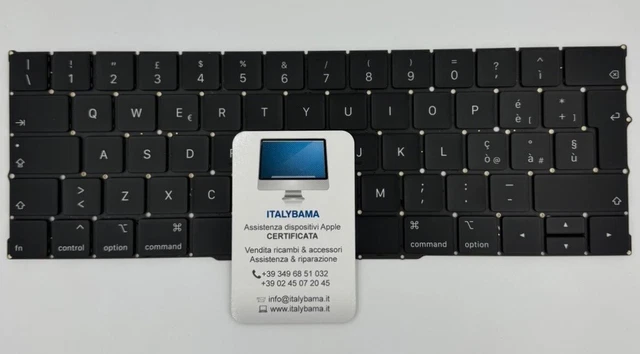 TASTIERA LAYOUT 🇮🇹 ITALIANA ITALIANO 🇮🇹 Macbook 13 Pro A2159 2019 EUR ...