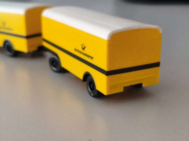 ALBEDO OLDTIMER 50ER MAN "DEUTSCHE POST" LKW H0 1:87 OVP /unbespielt v ...
