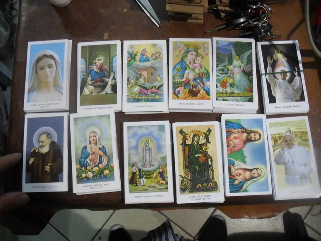 3 SANTINI PADRE Pio Saint Pio Avec Prière Derrière EUR 3,50 - PicClick FR