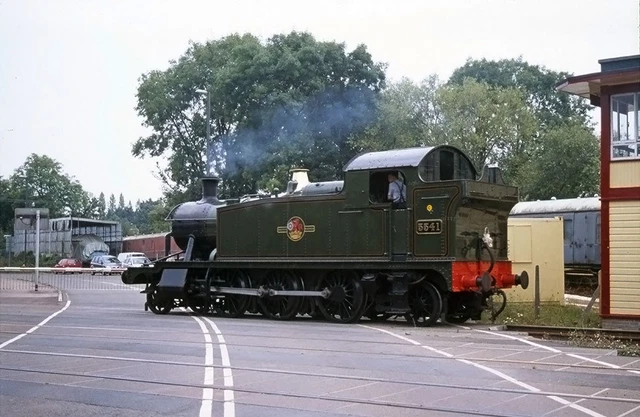 ORIGINAL COLOUR SLIDE British Railways ex GWR 5541 @ Lydney Junction ...