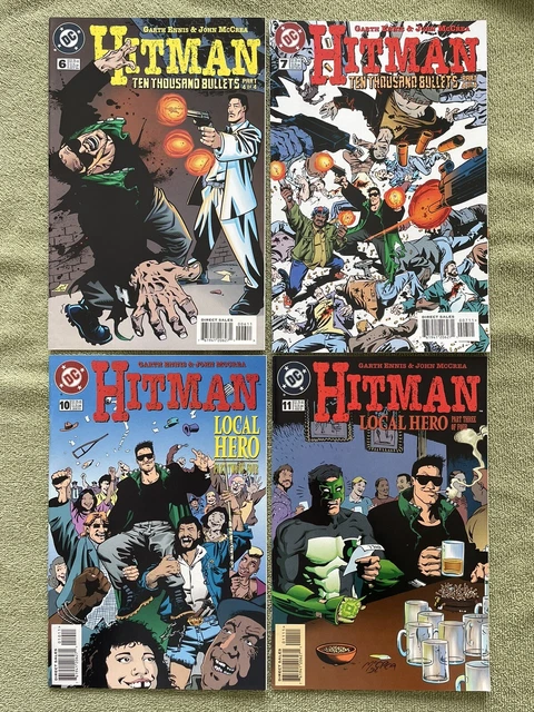 #1 HITMAN DC 21 Ausgabe Posten! GARTH ENNIS JOHN McCREA BATMAN ...