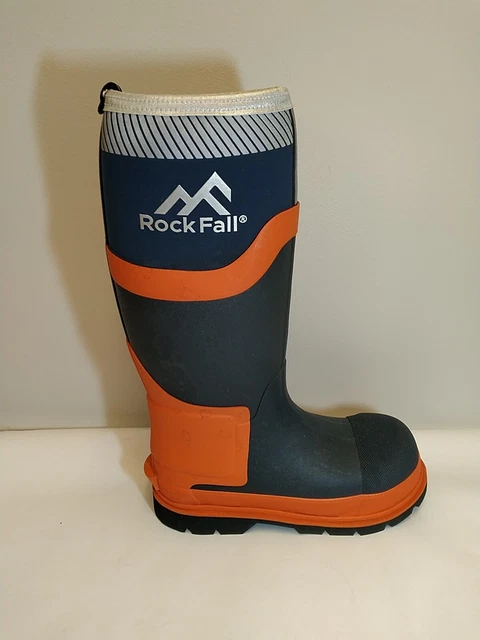 ROCK FALL RF290 Silt S5 Blue/Orange Insulated Composite Safety ...