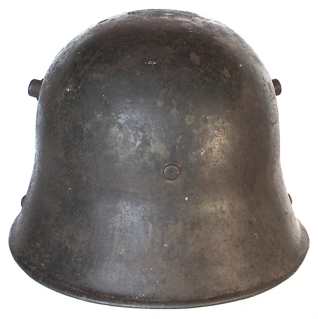 ORIGINAL WW1 GERMAN M16 Stahlhelm Combat Helmet BF62 Shell Only ...
