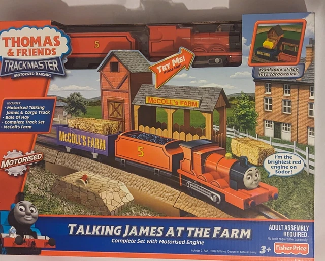 RARO 2011 THOMAS & Friends Talking James At The Farm Trackmaster Fisher ...
