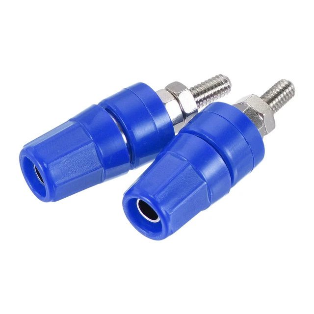 TERMINAL BINDING POST Amplifier Terminal Connector Jack Speaker Blue 2 ...