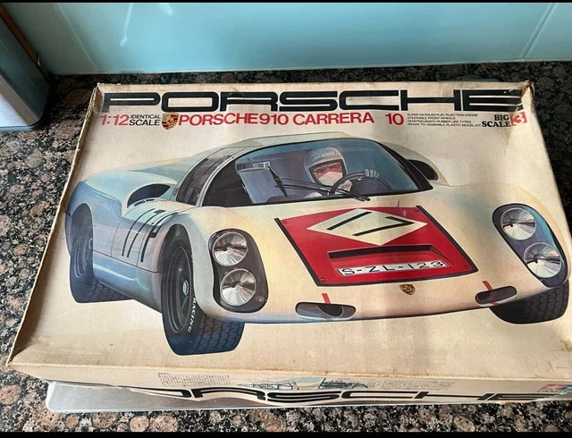 TAMIYA BS-1214 PORSCHE 910 Carrera 10 1/12 Big Scale £100.00 - PicClick UK