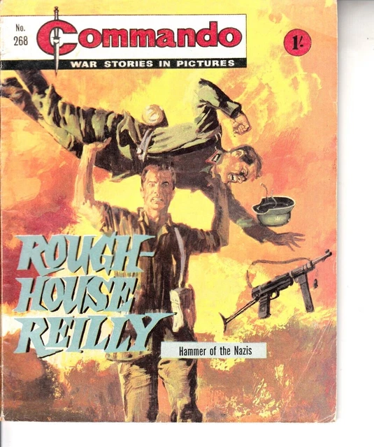 COMMANDO COMIC ROUGH HOUSE REILLY Issue No 268 EUR 13,29 - PicClick IT