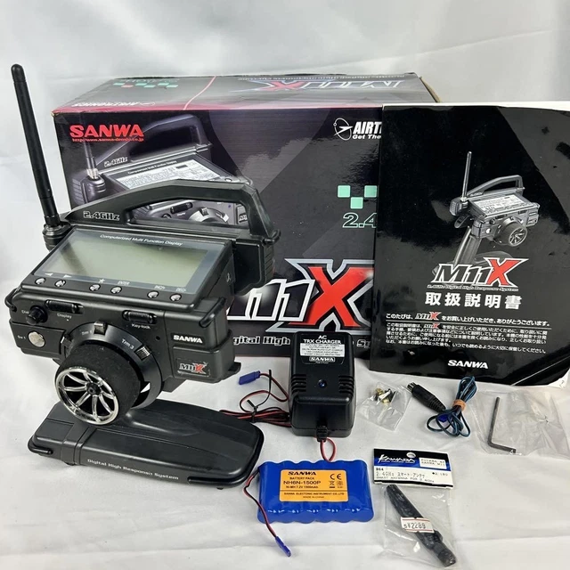 SANWA M11X 2.4GHZ Radio Transmitter W/ Rx451 Receiver Rc Car/Boat Controller £196.69 - PicClick UK