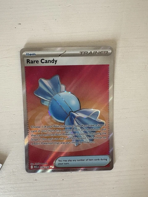 RARE CANDY 175/132 - Pokemon TCG Mega Evolutions English - Pack Fresh ...