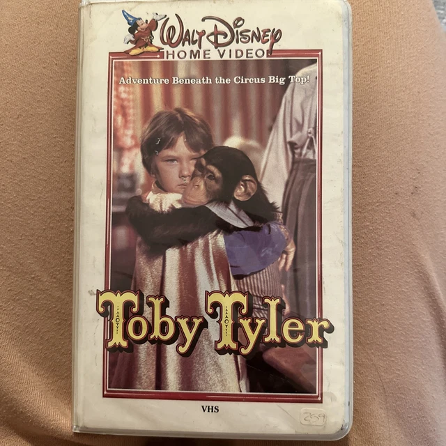 TOBY TYLER (VHS) 1959 Walt Disney ADVENTURE BENEATH THE CIRCUS BIG TOP ...