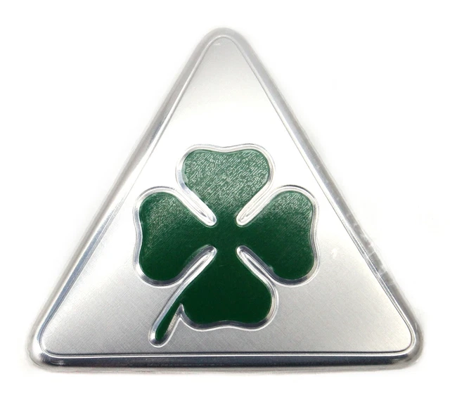 ADESIVO EMBLEMA LOGO Trifoglio Quadrifoglio Destro per Alfa Romeo Mito ...