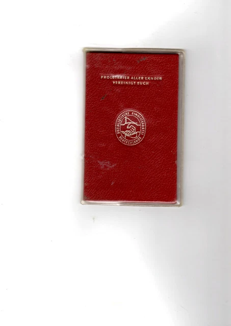 KALTER KRIEG - DDR - SED - Parteiausweis - socialist Party member book ...