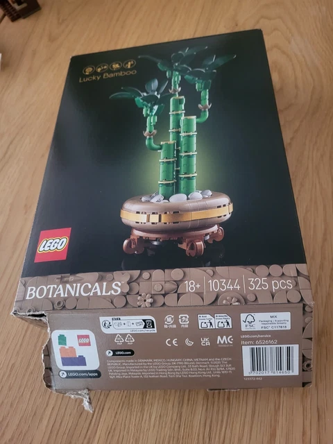 LEGO BOTANICALS 10344 Lucky Bamboo Building Set £10.80 - PicClick UK