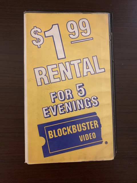 THE JUNGLE BOOK Blockbuster Clamshell Case And VHS Movie Rental Vintage ...