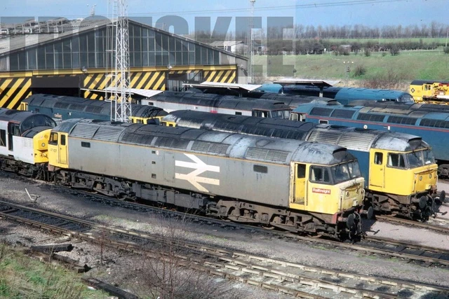 35MM SLIDE BR British Railways Diesel Loco Class 47 47107 c1990 Original £4.99 - PicClick UK
