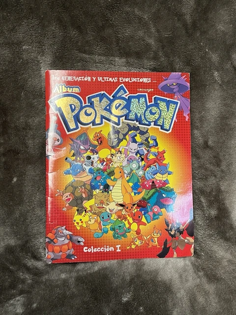 LIBRO DE 1RA Generacion & Evoluciones Album Pokemon Coleccion 1 Vacio ...