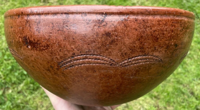 ANCIEN RECIPIENT EN Terre Cuite En Forme De Calebasse Epoque Origine A ...