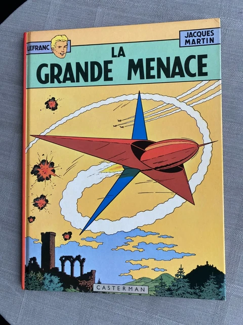 JACQUES MARTIN LEFRANC T1 La Grande Menace Réédition 1975 1976 En Très ...