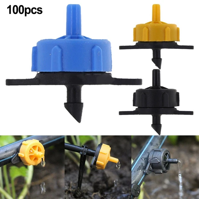 DRIPPER NEBELSPRÜHGERÄT WASSER Sparen 100 PCs Bewässerungsnahrung ...
