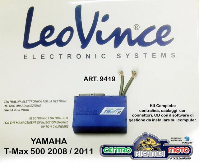 ECU ÉLECTRONIQUE LEOVINCE Fast II 2 9419 Yamaha T Max 500 c. -à- 2008 ...