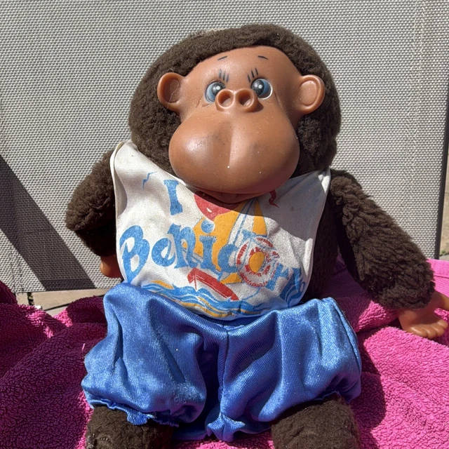 VINTAGE PLUSH Monkey I love Benidorm SoftMedium Washable Monkey7 £3.60 ...