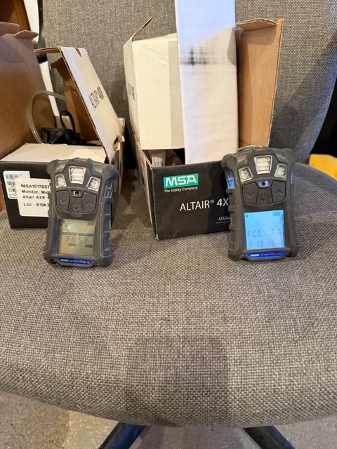 MSA ALTAIR 4X/4XR Bluetooth Multi-Gas Detector Kit - LEL, CO, H2S, and ...