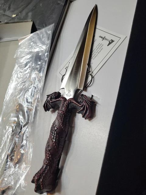 UNITED CUTLERY TALISMAN Designed by Kit Rae UC970 Dagger Double Edged ...