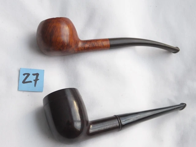 RARE PATENTED &BUTTNER& Bakelite pipe & a Taylor & Breeden both with ...