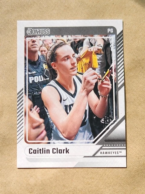 CAITLIN CLARK ~~~ 2024 panini caitlin clark collection card #7 DONRUSS ...