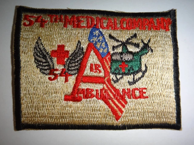 US ARMY 54TH Medical Company Ambulance Patch EUR 11,23 - PicClick DE