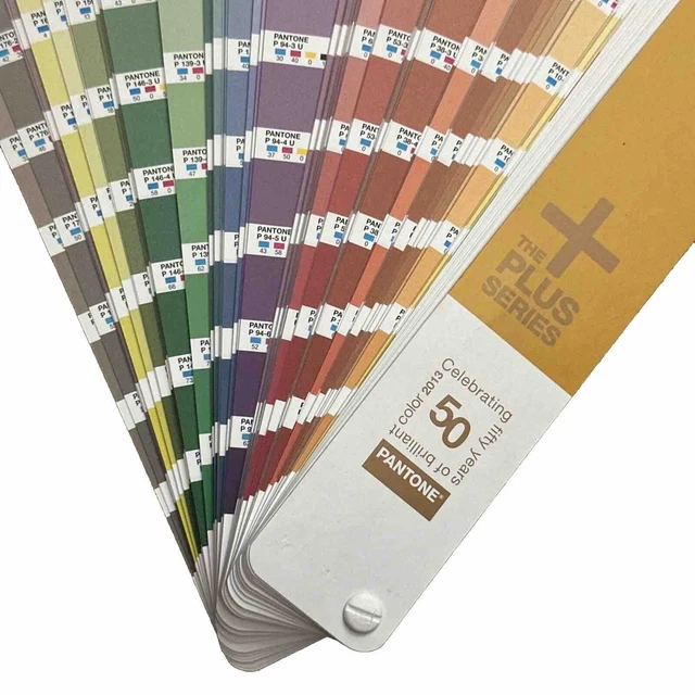 PANTONE PLUS SERIES CMYK Color Guide UnCoated Book For 4 Color Printing ...