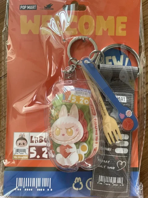 LABUBU CONVENIENCE STORE Keychain Seongsu popup store Limited pre-order ...