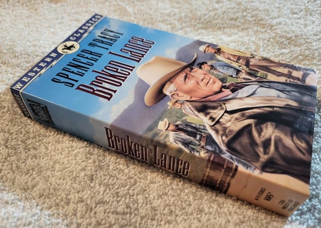 BROKEN LANCE VHS - 1954 Spencer Tracy Western Classics $12.59 - PicClick CA