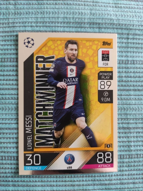 LIONEL MESSI MATCHWINNER -Card-Topps Match Attax 2022/2023 EUR 3,90 ...