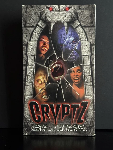 CRYPTZ VHS RARE Horror VHS Full Moon Pictures Big City Pictures ...