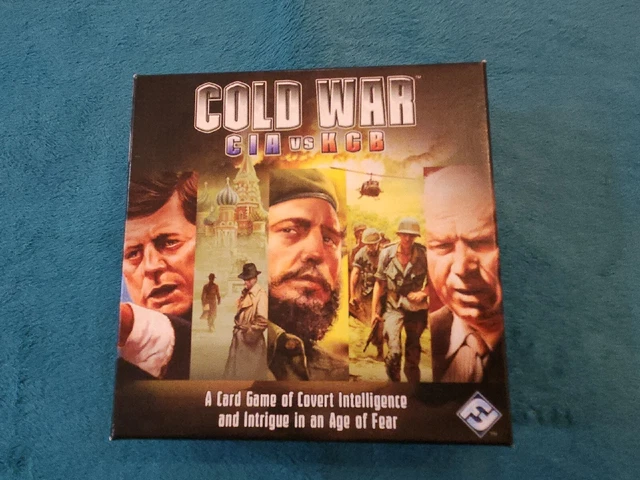 COLD WAR: CIA vs KGB Fantasy Flight Games Open Box Fast Shipping Nice ...