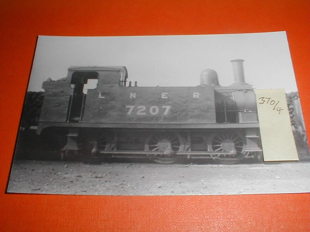 LOCO PHOTO LNER CLASS J67 0-6-0T No 7207 £1.50 - PicClick UK