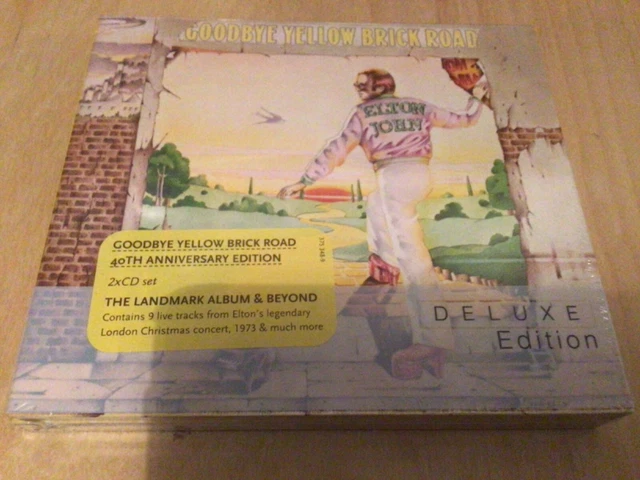 ELTON JOHN GOODBYE Yellow Brick Road 2 Cd Deluxe Edition New/Sealed EUR 15,17 - PicClick IT