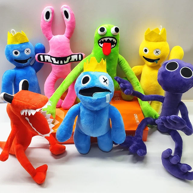 NEW ROBLOX RAINBOW Friends Doors Game Plush Toy Stuffed Doll Kids Xmas ...