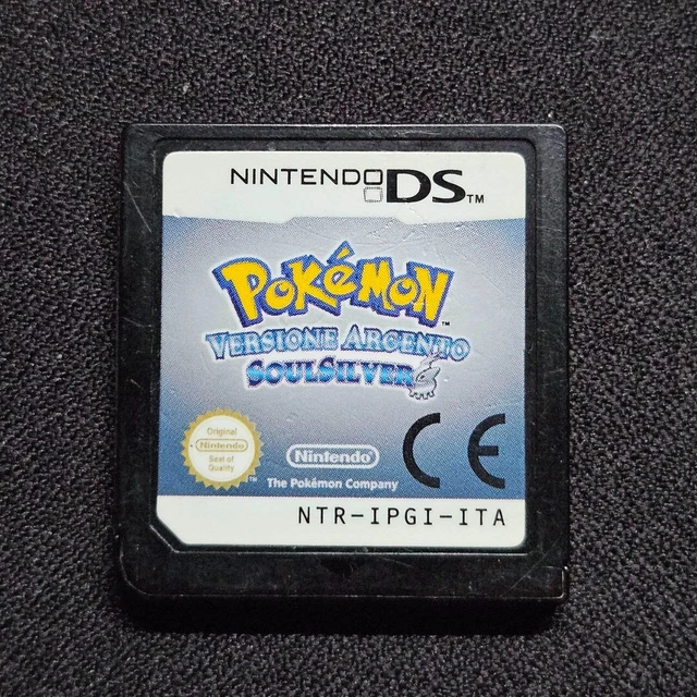 POKÉMON VERSIONE ARGENTO Soul Silver Nintendo DS ITA con Pokemon Evento ...