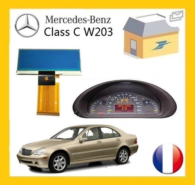 ECRAN LCD ODB pour compteur odb Mercedes CLASS C W203 - VENDEUR DE ...