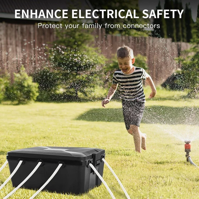 LARGE OUTDOOR WATERPROOF Electrical Box Weatherproof Electrical ...