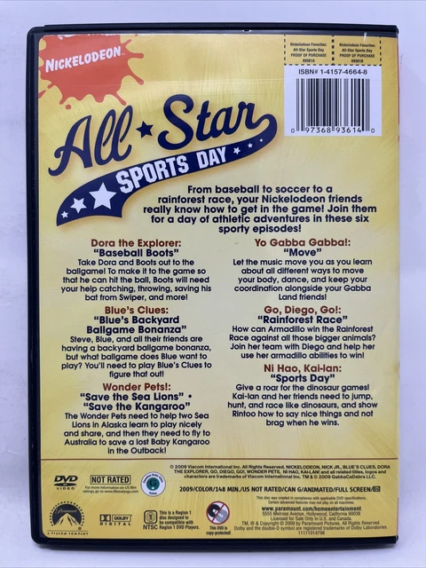 ALL STAR SPORTS Day (DVD, 2009, Full Screen) $10.74 - PicClick CA