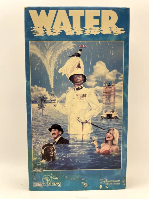 WATER (1987) VHS Comedy Michael Caine Valerie Perrine £9.23 - PicClick UK