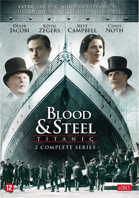 BLOOD AND STEEL Titanic Complete Itv Tv Mini Series Dvd Collection Uk ...