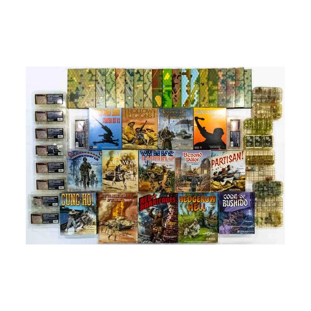 AVALON HILL SQUAD Leader Advanced Squad Leader Collection #20 - 14 Game ...