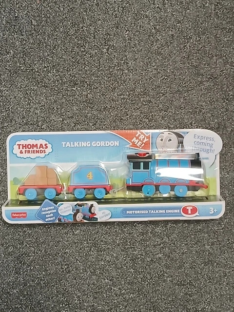 TALKING GORDON INTERACTIVE Trackmaster Motorized Battery Train Thomas ...