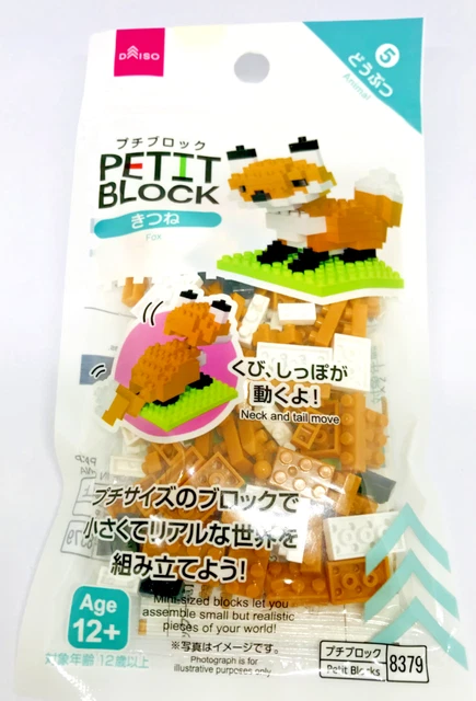 DAISO PETIT BLOCK - Fox: Discover Japan’s New Animal Series ...
