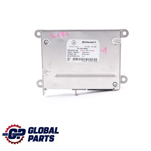 MERCEDES SLK R171 Control Unit Module DC UHI MOST A2118701885 EUR 24,95 ...