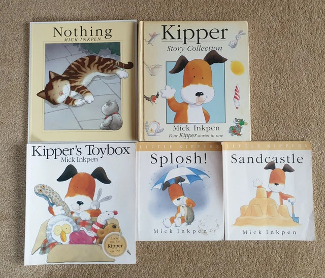 KIPPER BOOKS MICK Inkpen x5 Story Collection, Sandcastle, Nothing ...